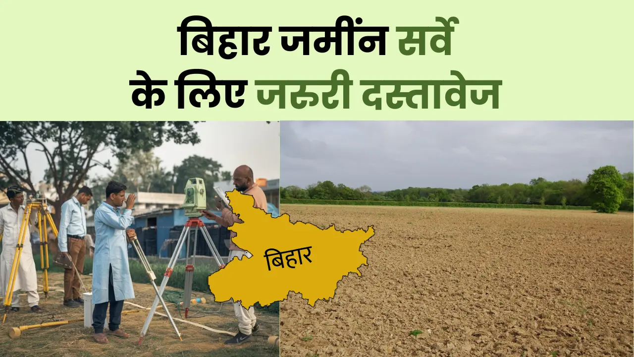 Bihar Land Survey document: भूमि सर्वे के लिए जरुरी दस्तावेज - Yojana ...